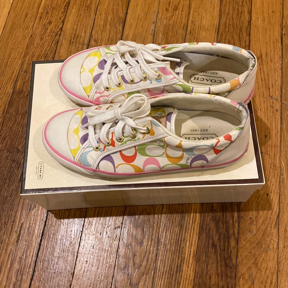 Coach Barrett Multi Color Sneaker - Gem